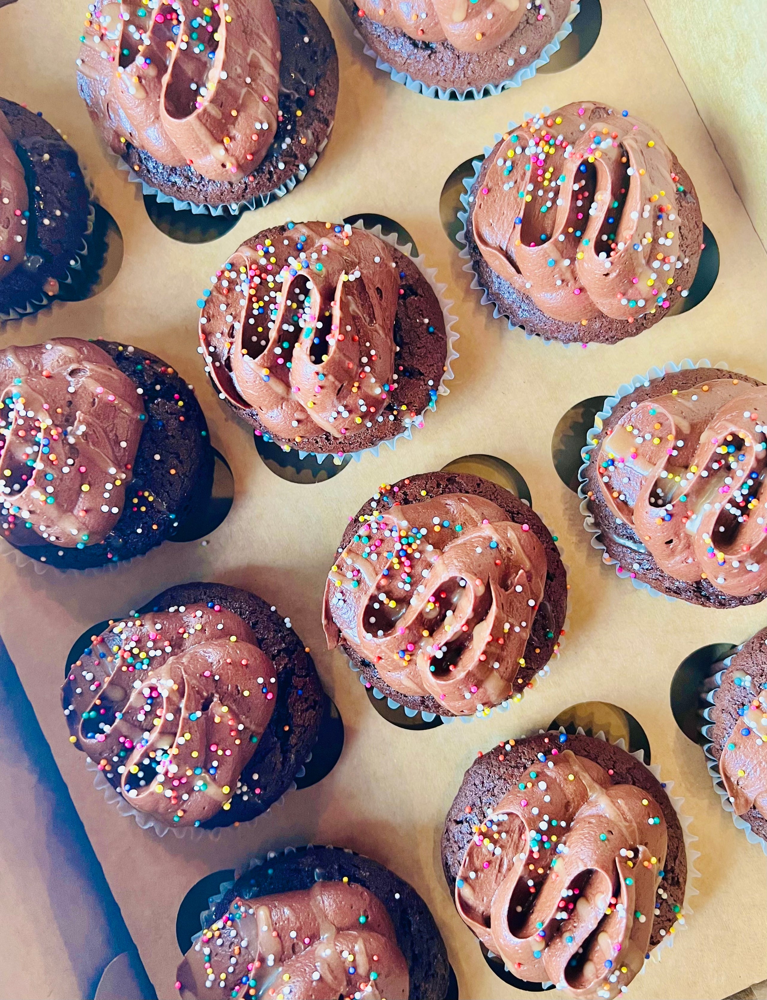 Super Chocolate Cupcakes | The Hungry Hero Dessert Co.